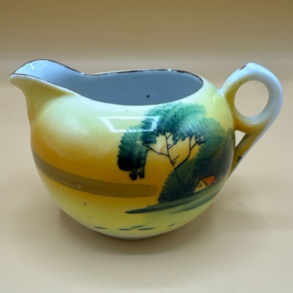 Kitchen | Vintage Japanese Takito Tt Lusterware Hand Painted Creamer ...